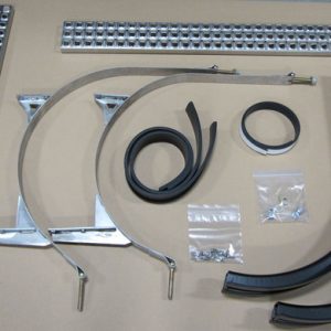 Fuel Tank Mounting Kit: J Bracket / Stainless Steel or Aluminum Step opt.